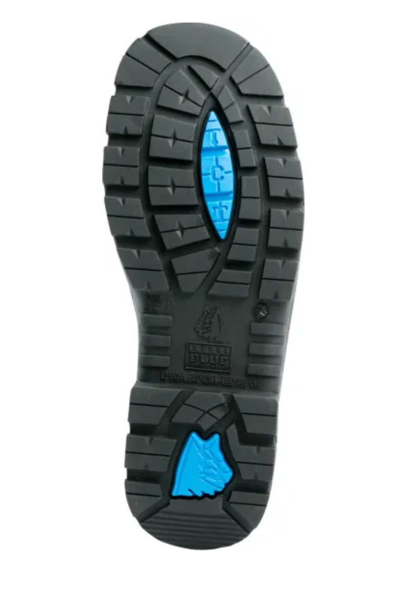 Steel Blue Argyle Lace-Up Safety Boot - 312102 – Industrial Workwear ...